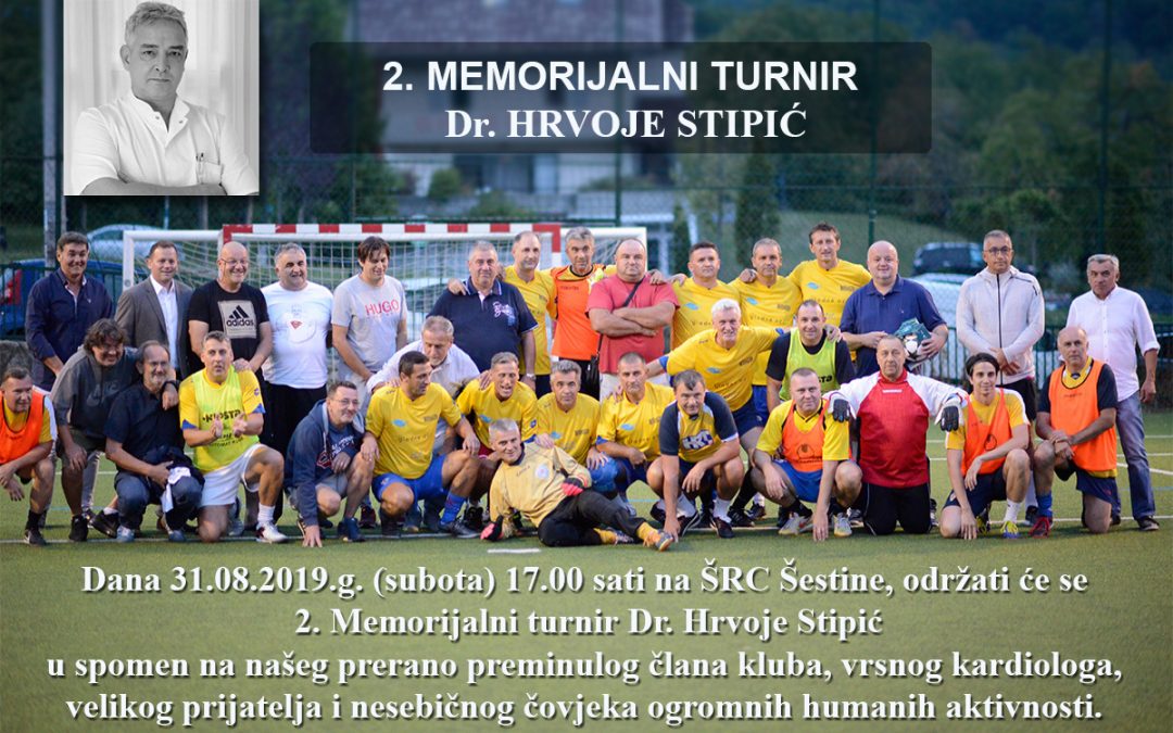 2. Memorijalni turnir Dr. Hrvoje Stipić | Web